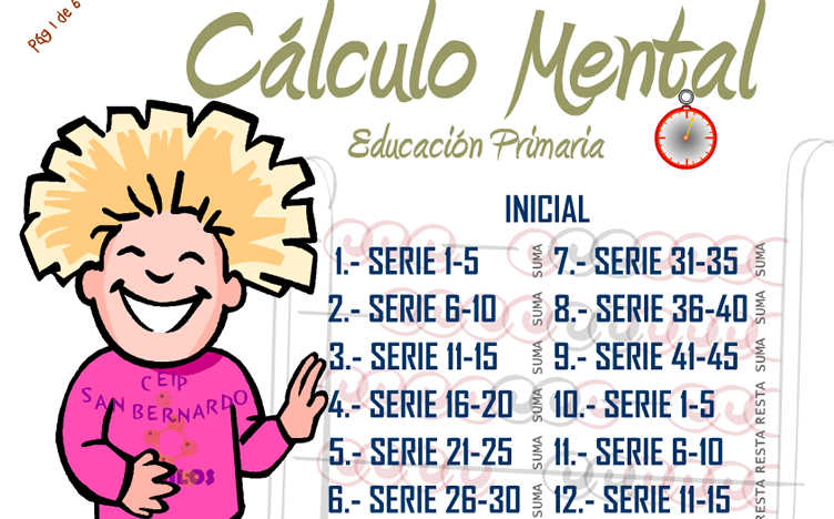 Cálculo mental • cristic