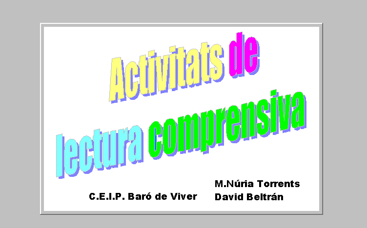 Lectura Comprensiva Cristic