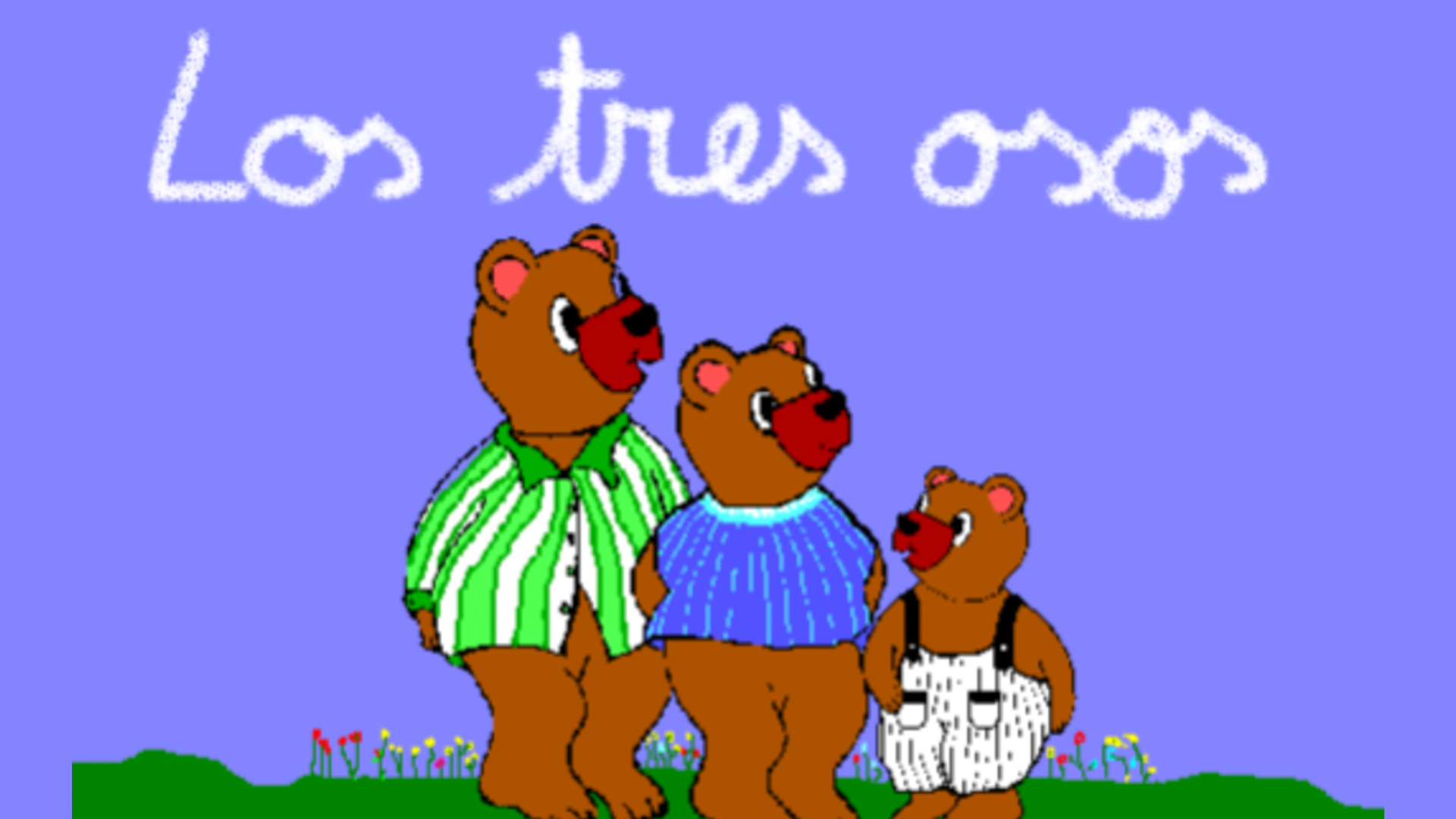 Los tres osos • cristic