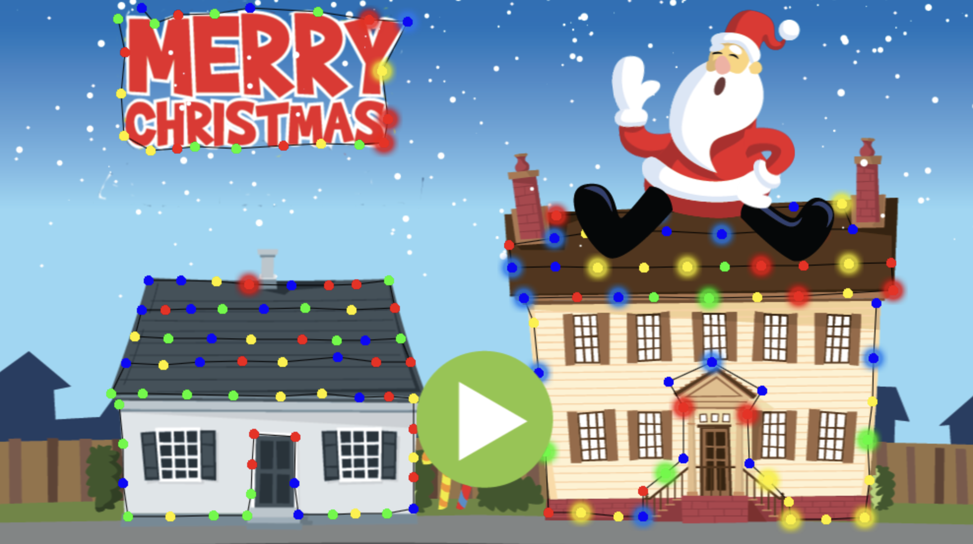 Christmas lights • cristic