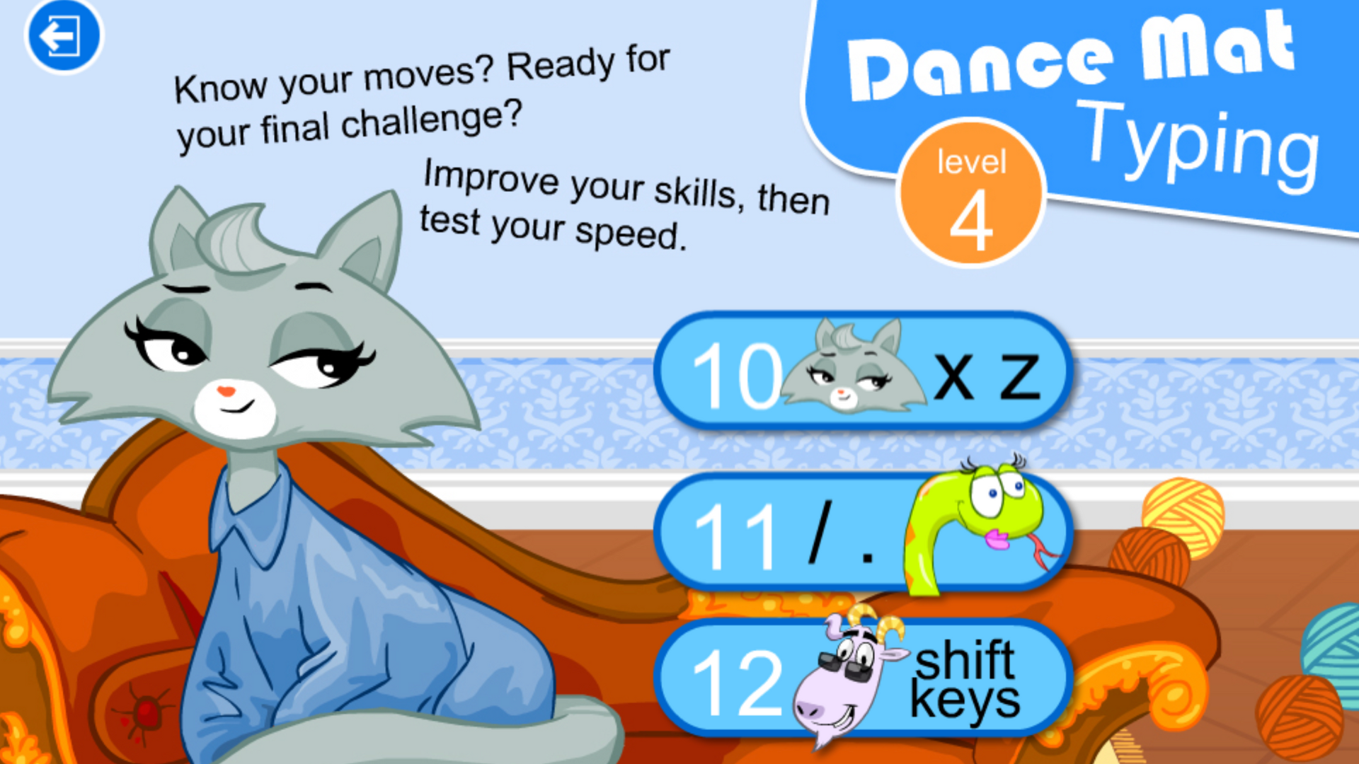 Dance Typing Level 4 • cristic