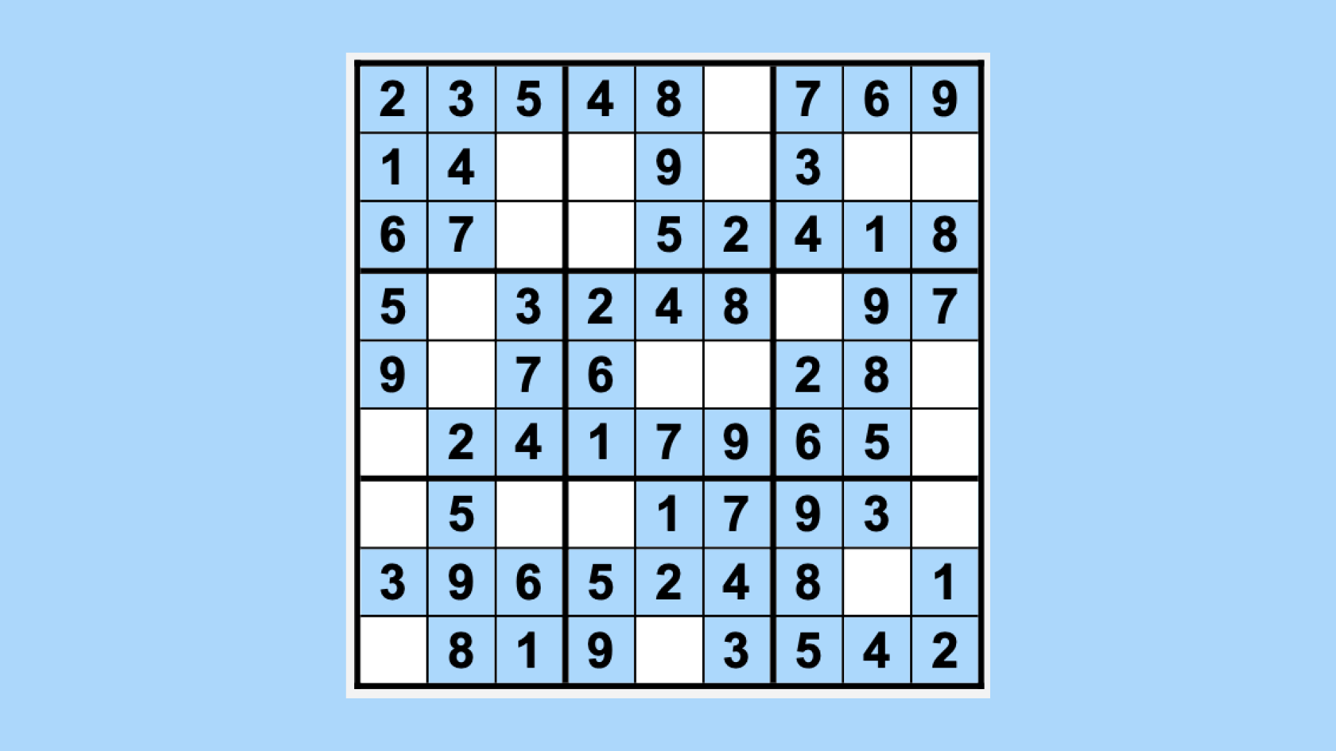 Sudoku • cristic