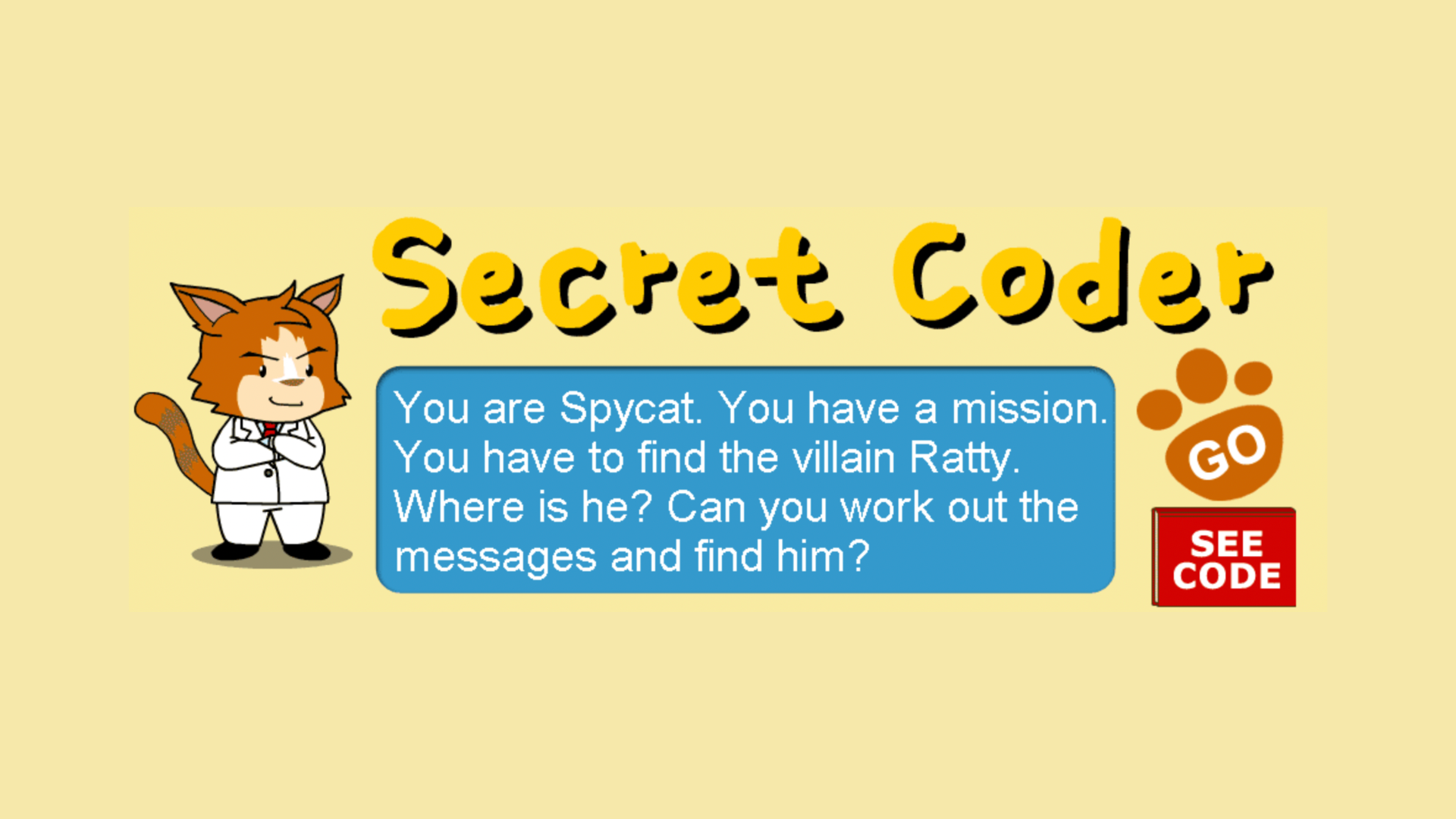 Secret coder • cristic