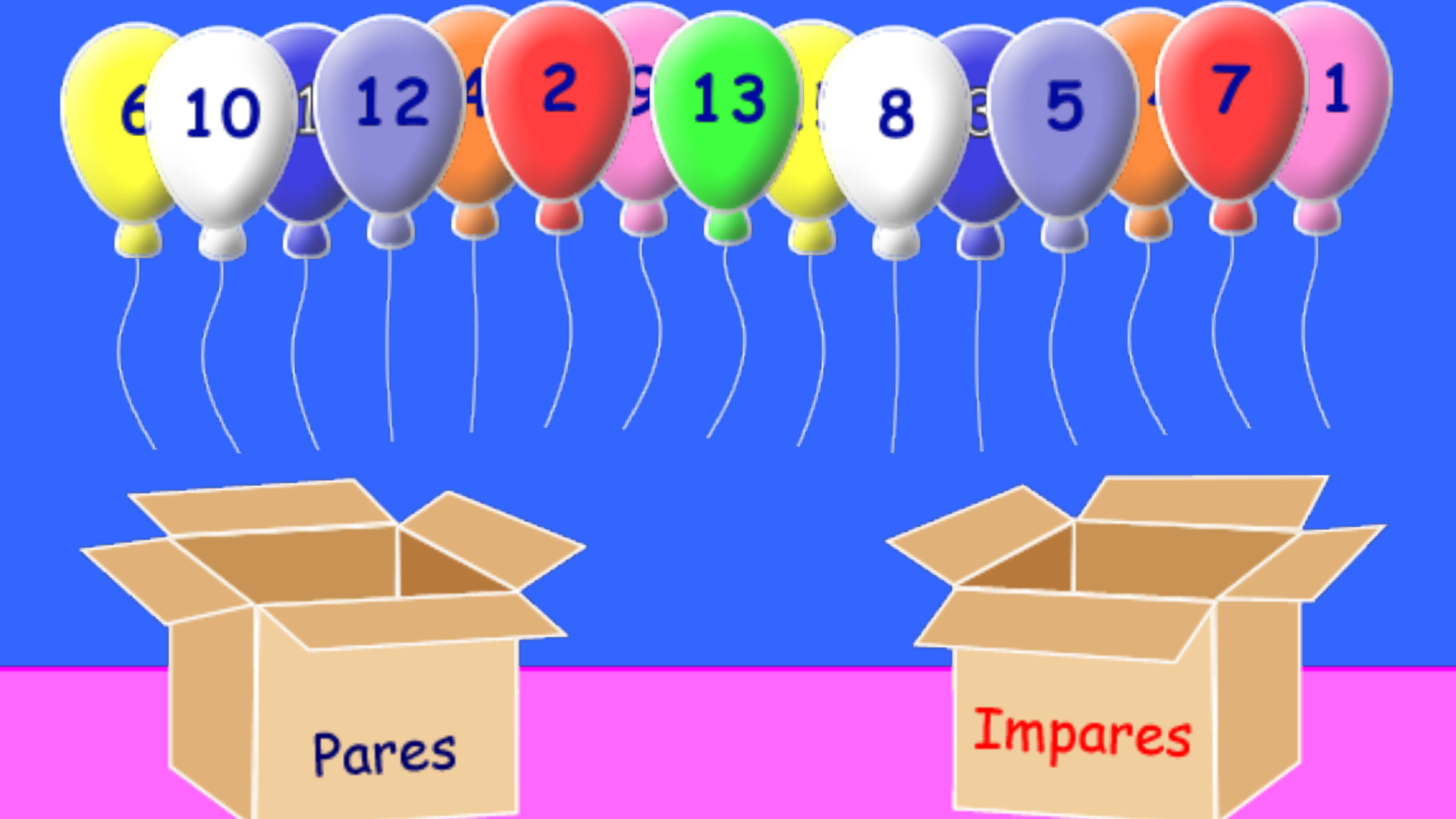 Pares e impares • cristic