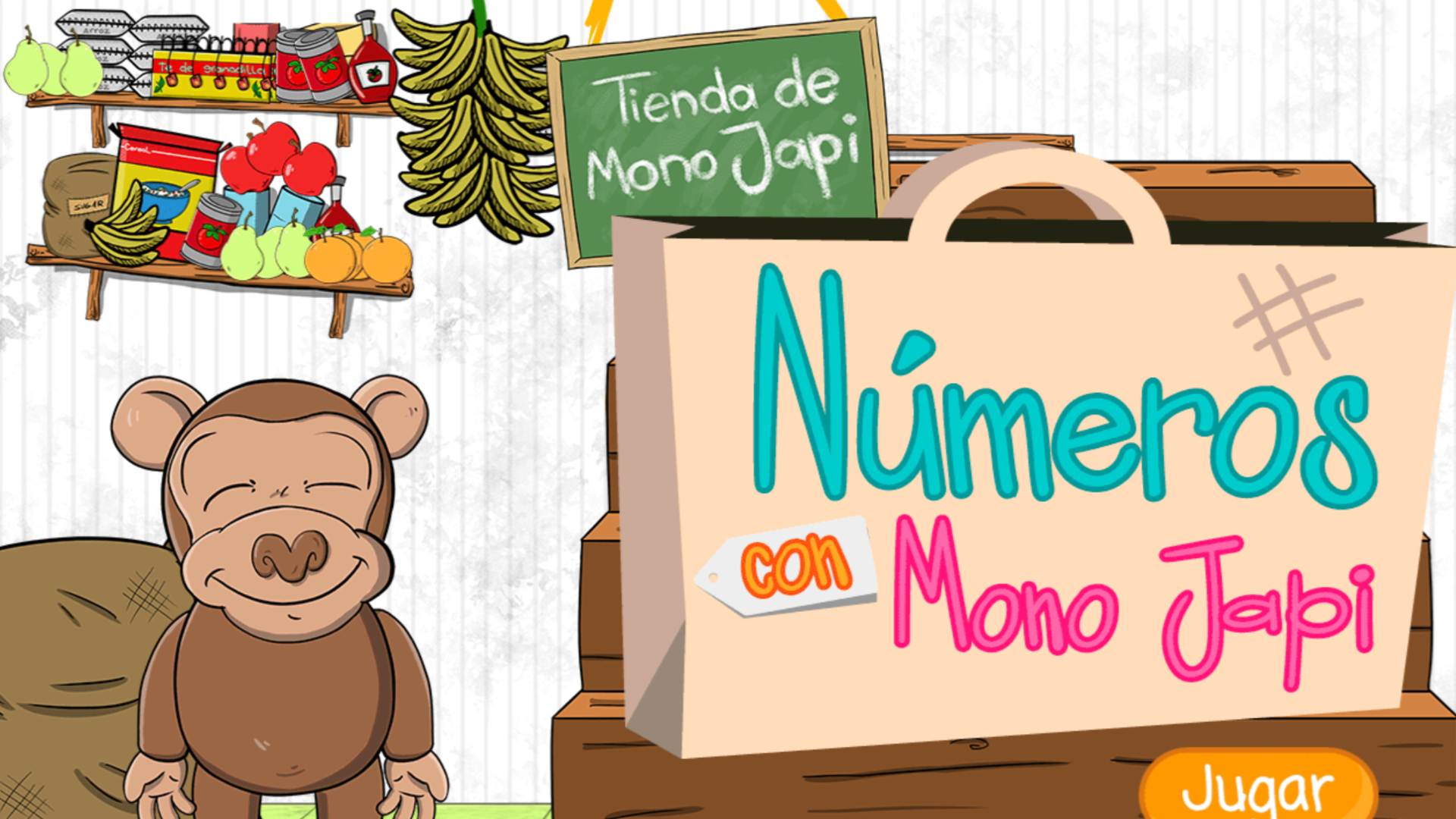 Números con Mono Japi • cristic