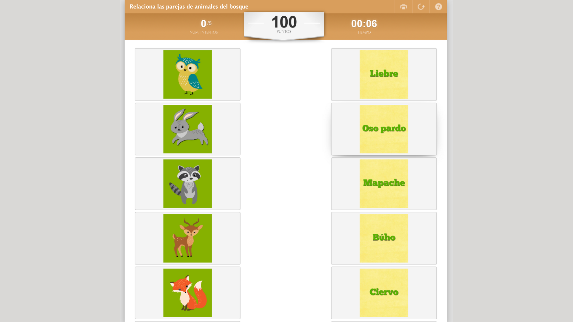 Animales del bosque • cristic
