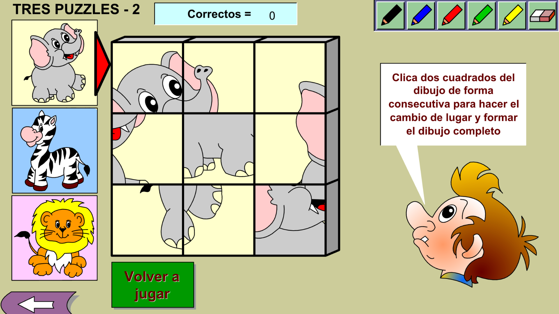 Puzzles animales • cristic