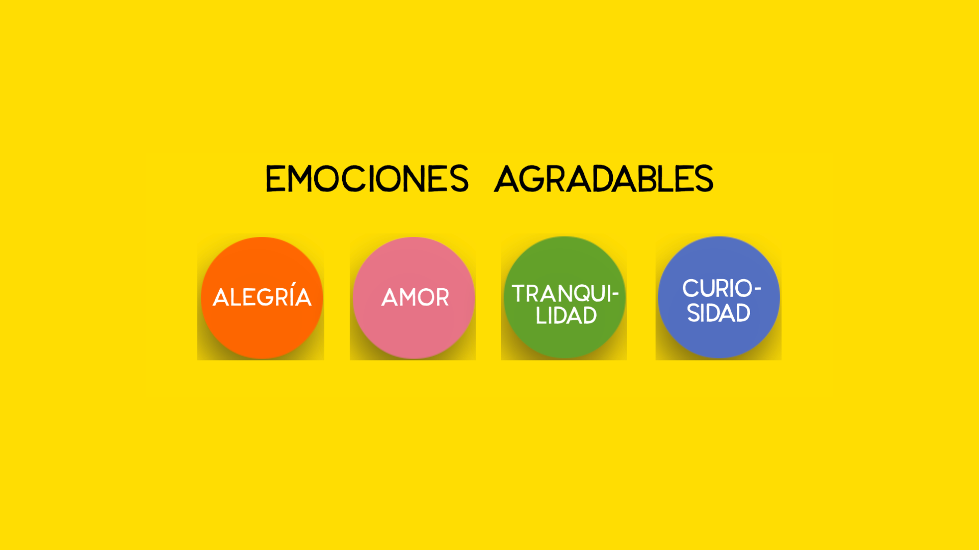 Emociones agradables • cristic