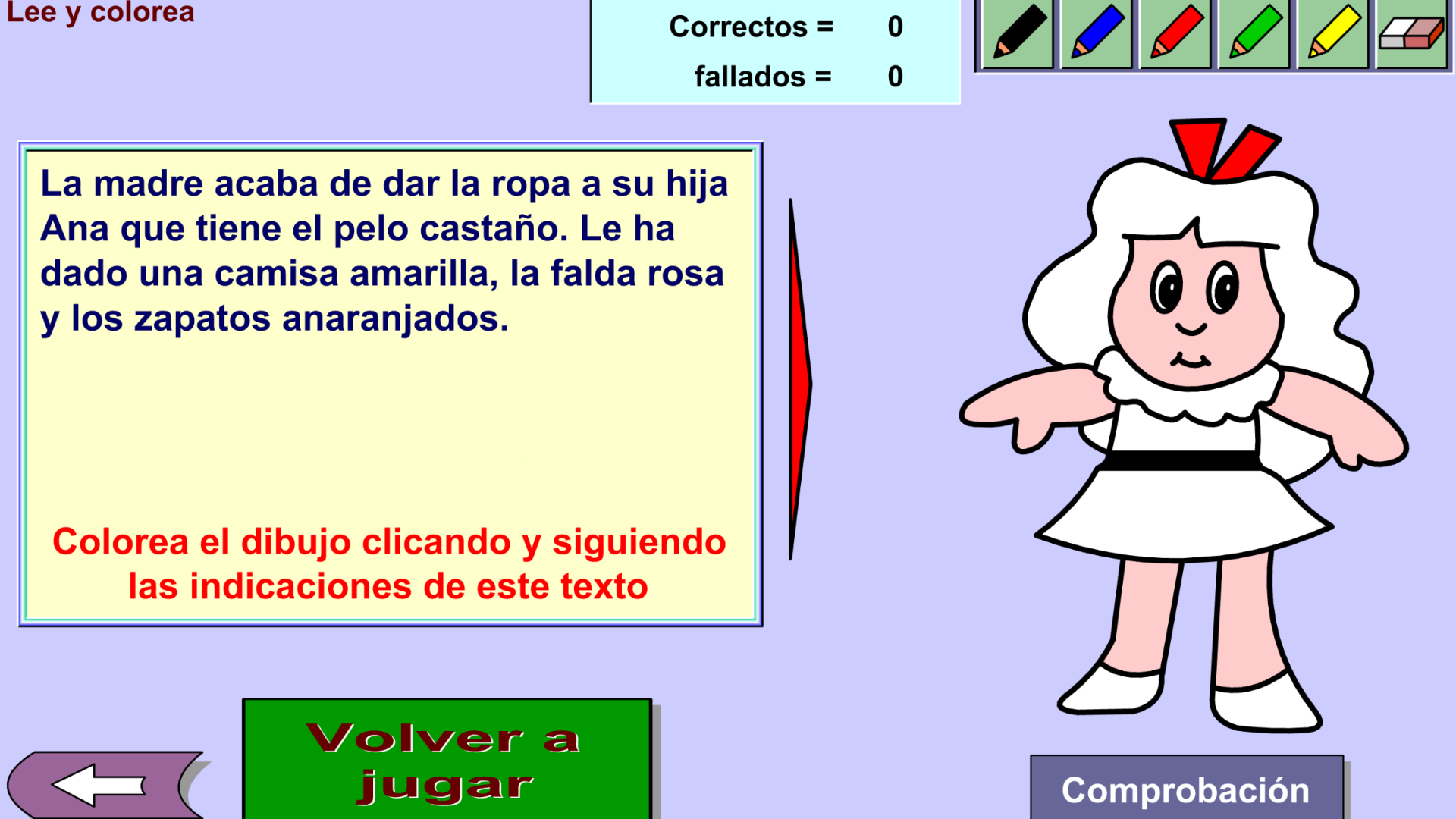 Lee y colorea • cristic