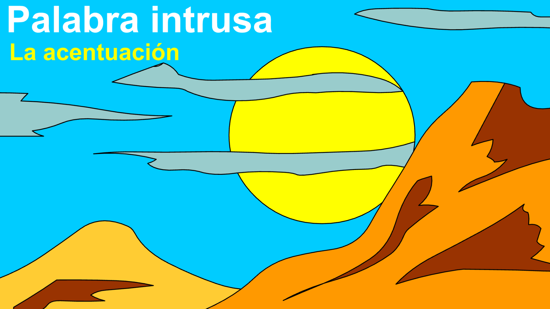 Palabra intrusa • cristic