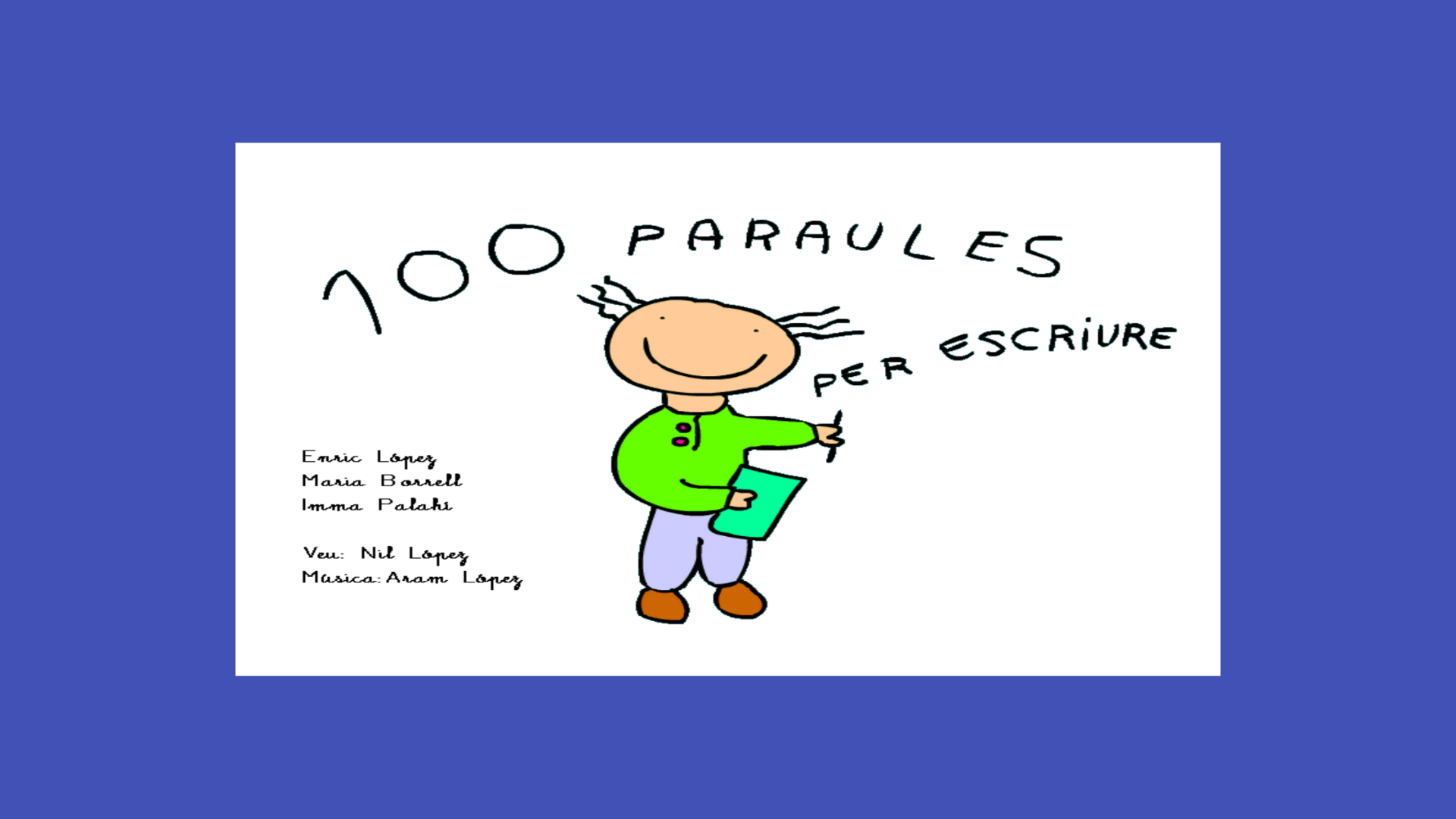 100 palabras • cristic