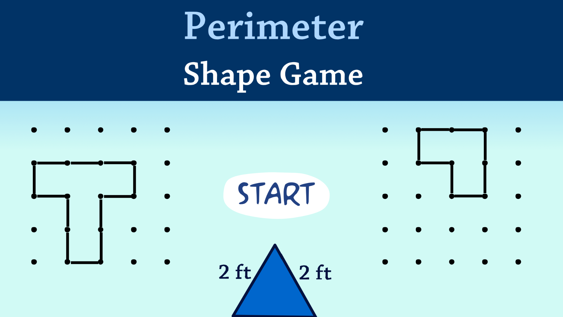 Perimeter shape game • cristic