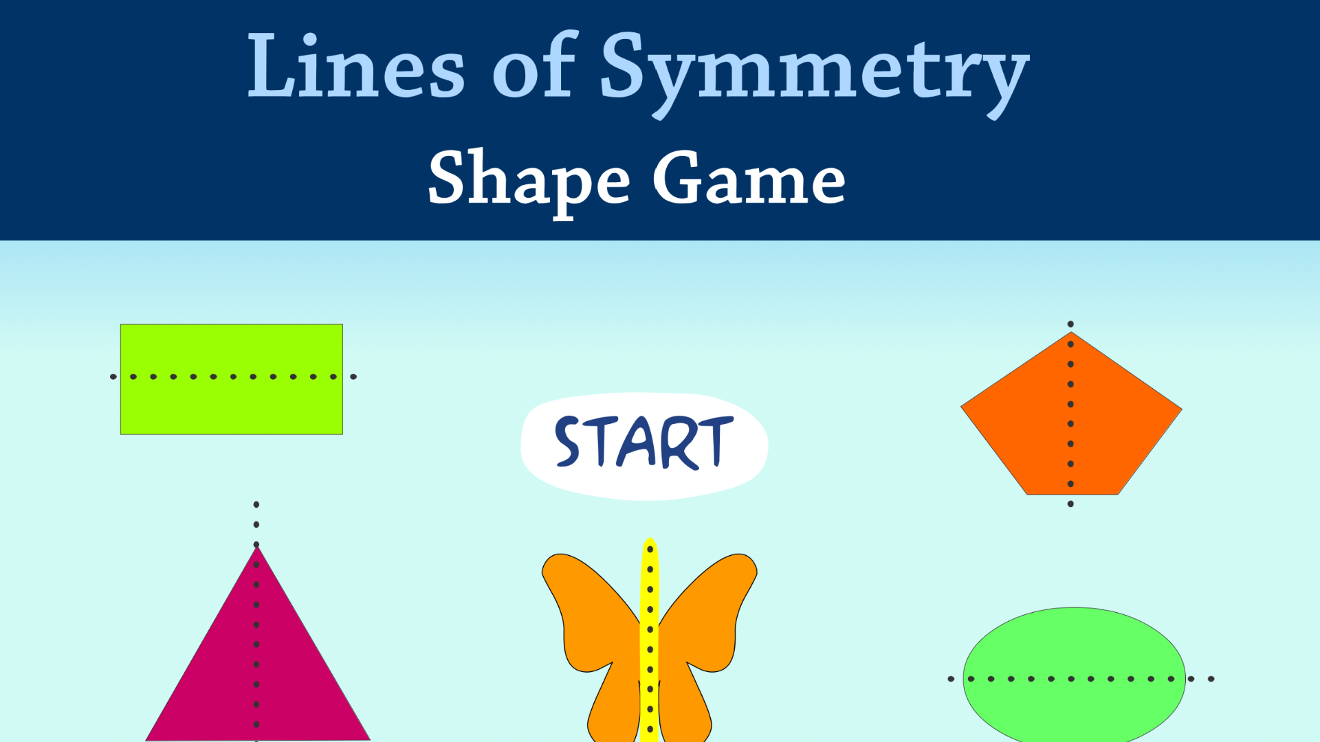 Lines of symmetry • cristic