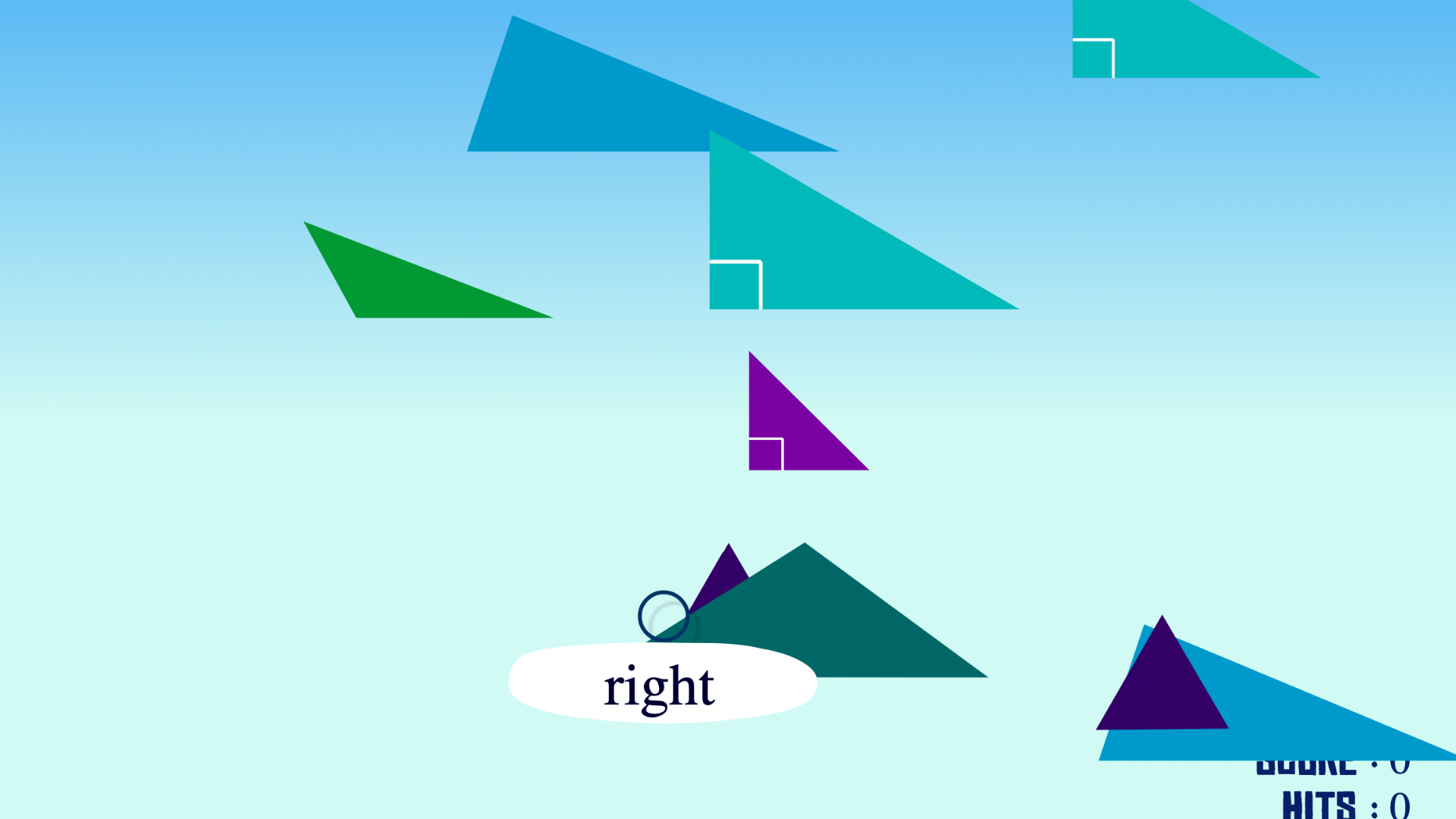 Triangle splat • cristic