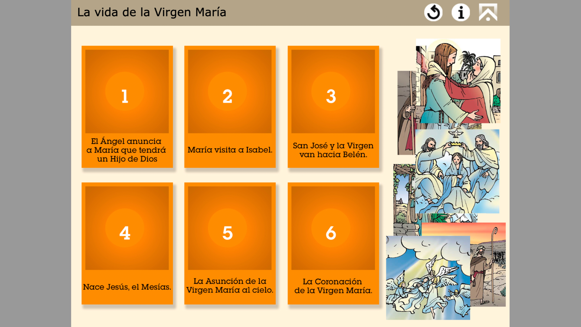 La vida de la Virgen María • cristic