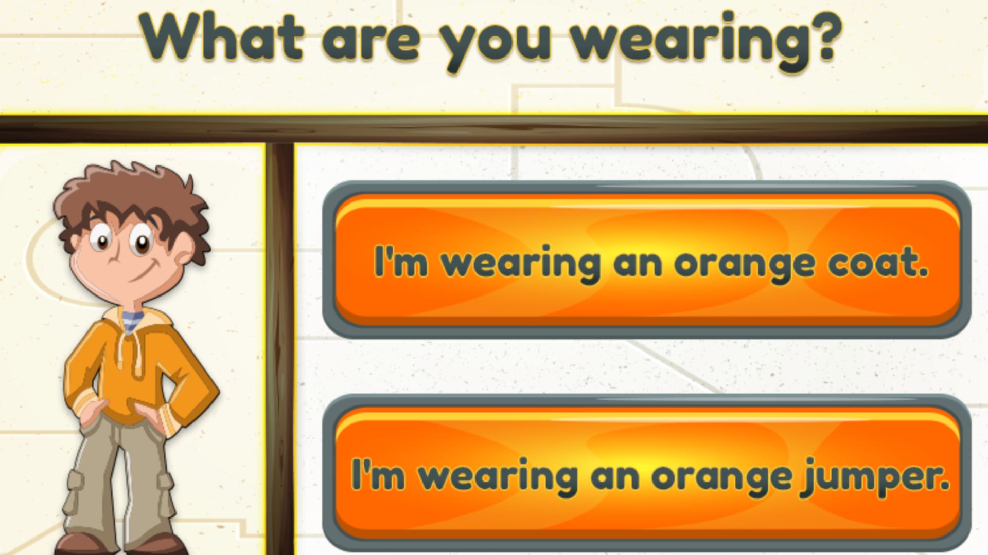 Present continuous • cristic