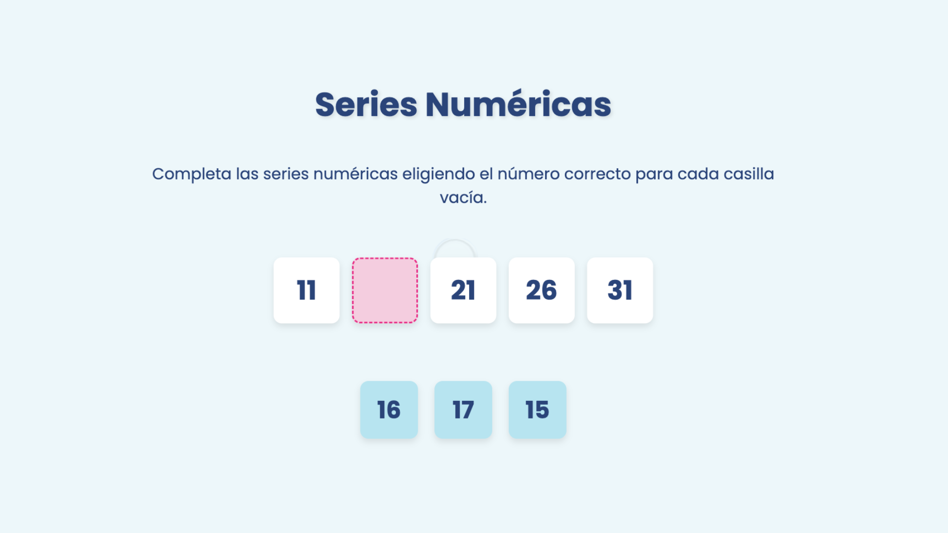 Series numéricas • cristic