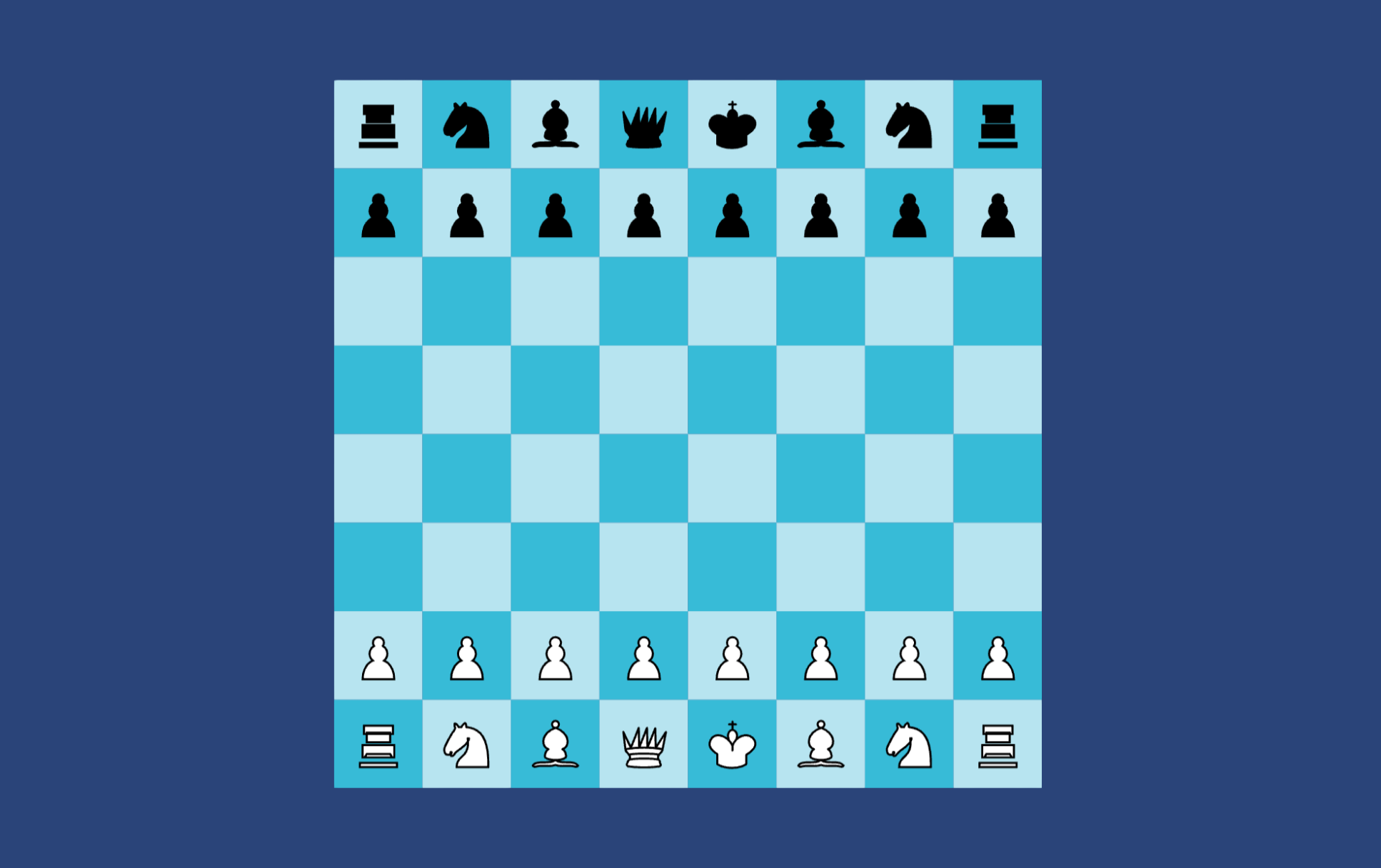 Ajedrez para dos jugadores • cristic