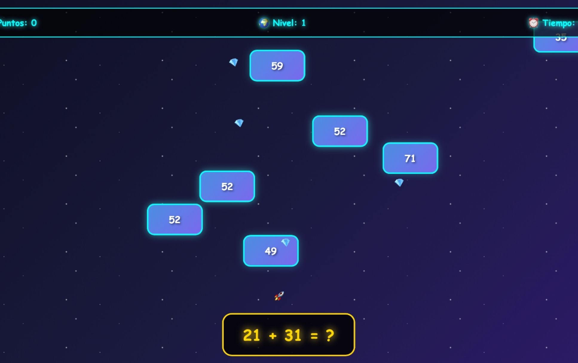 Aventura sumas espaciales • cristic